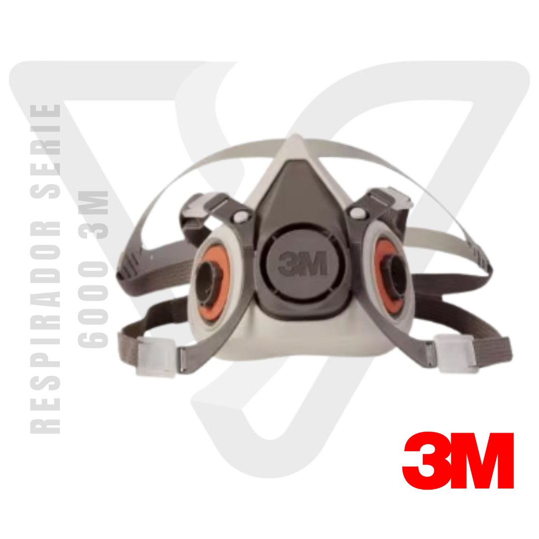 Respirador Serie 6000 3M - Valesafety